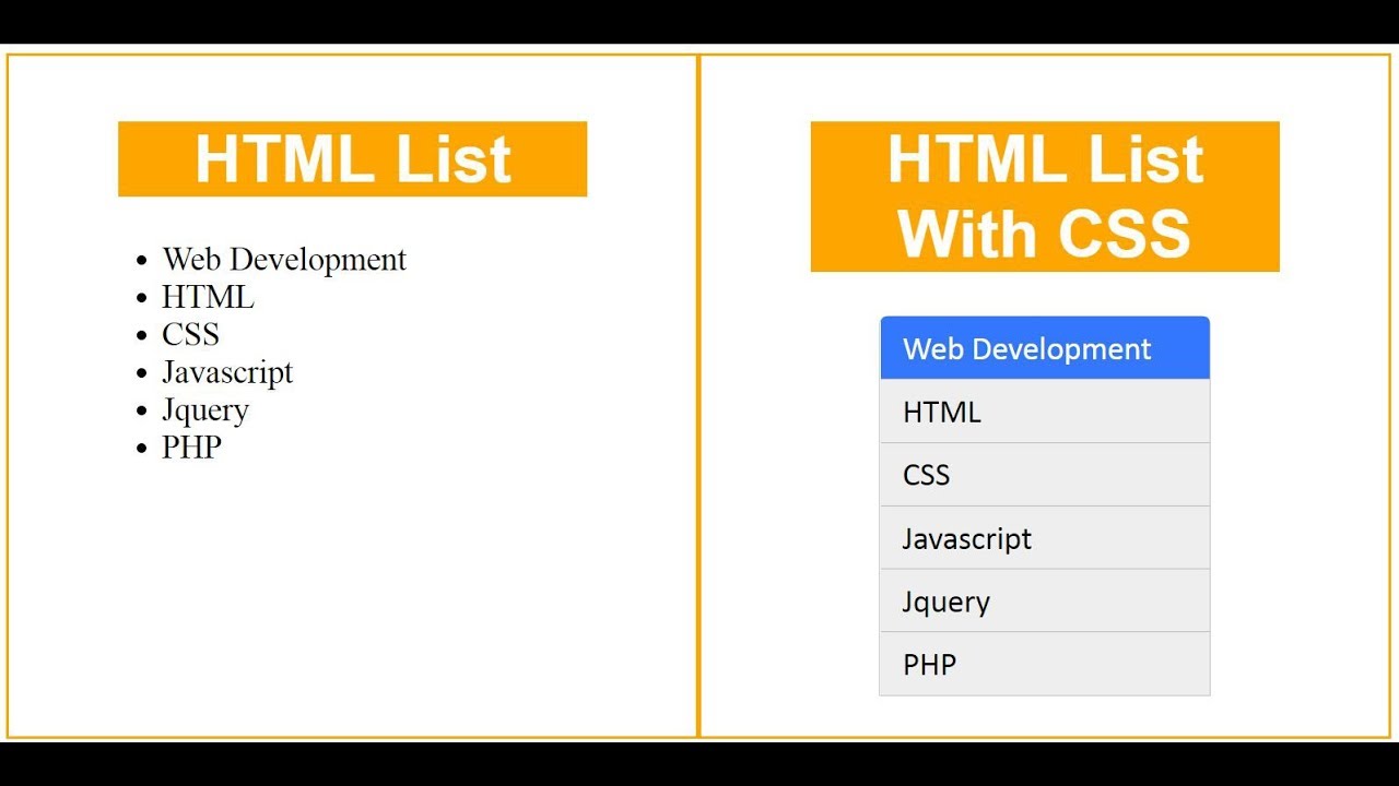 Css Style List Examples At Ida Barrera Blog