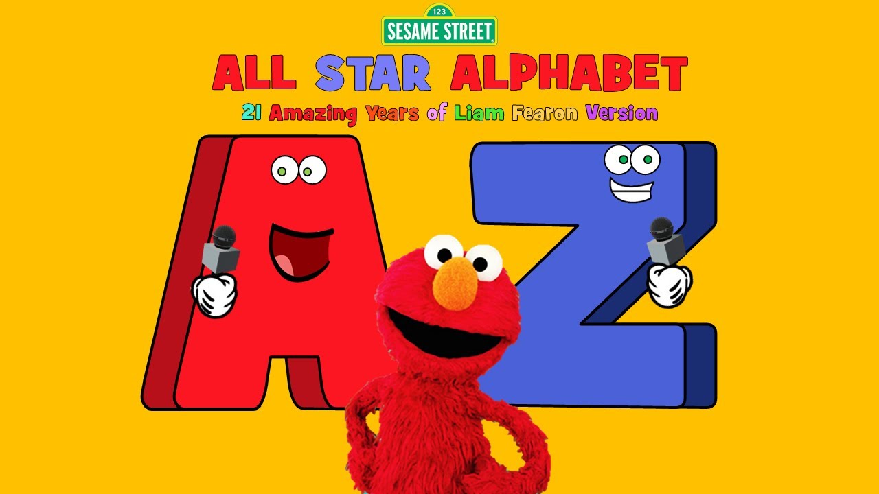 Sesame Street All Star Alphabet 21 Amazing Years Of Me Version Youtube