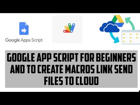 Google App Scripts Cloud Storage Youtube