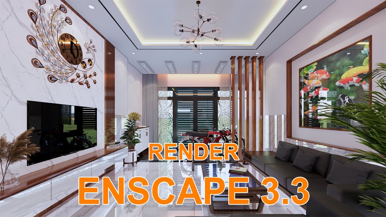 Enscape 3 3 Render Interior Youtube