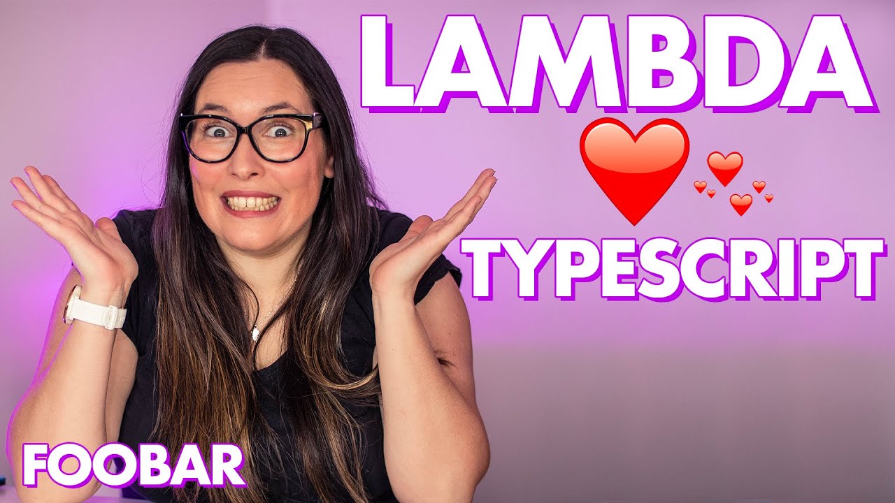 Write Your Lambda Functions Using Typescript With Aws Cdk Youtube
