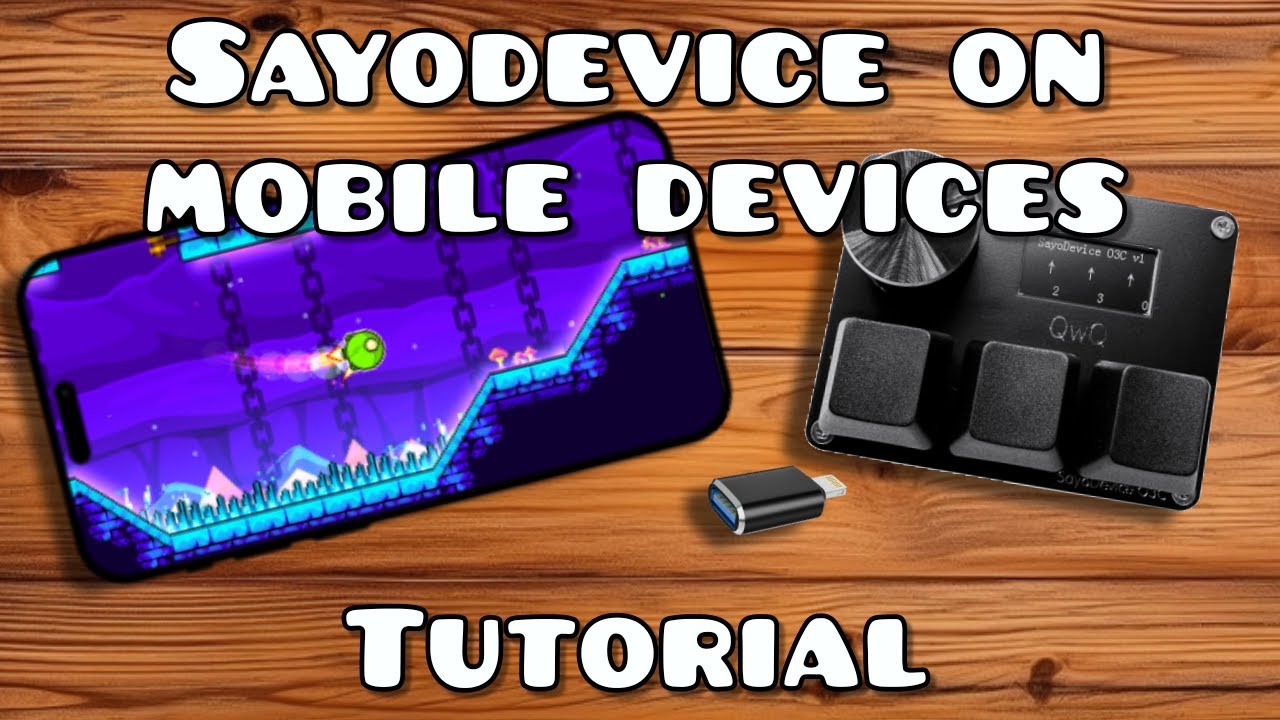 How To Use Sayodevice With Mobile Iphone Ipad Android Youtube