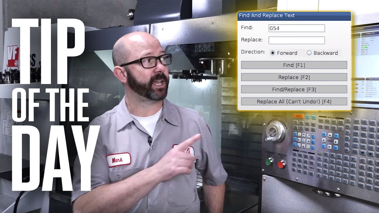 Advanced Search Haas Automation Tip Of The Day Youtube