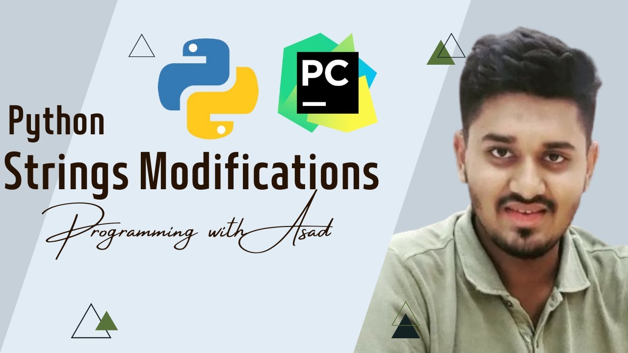 Python Strings String Modifications Bangla Tutorial For Beginners