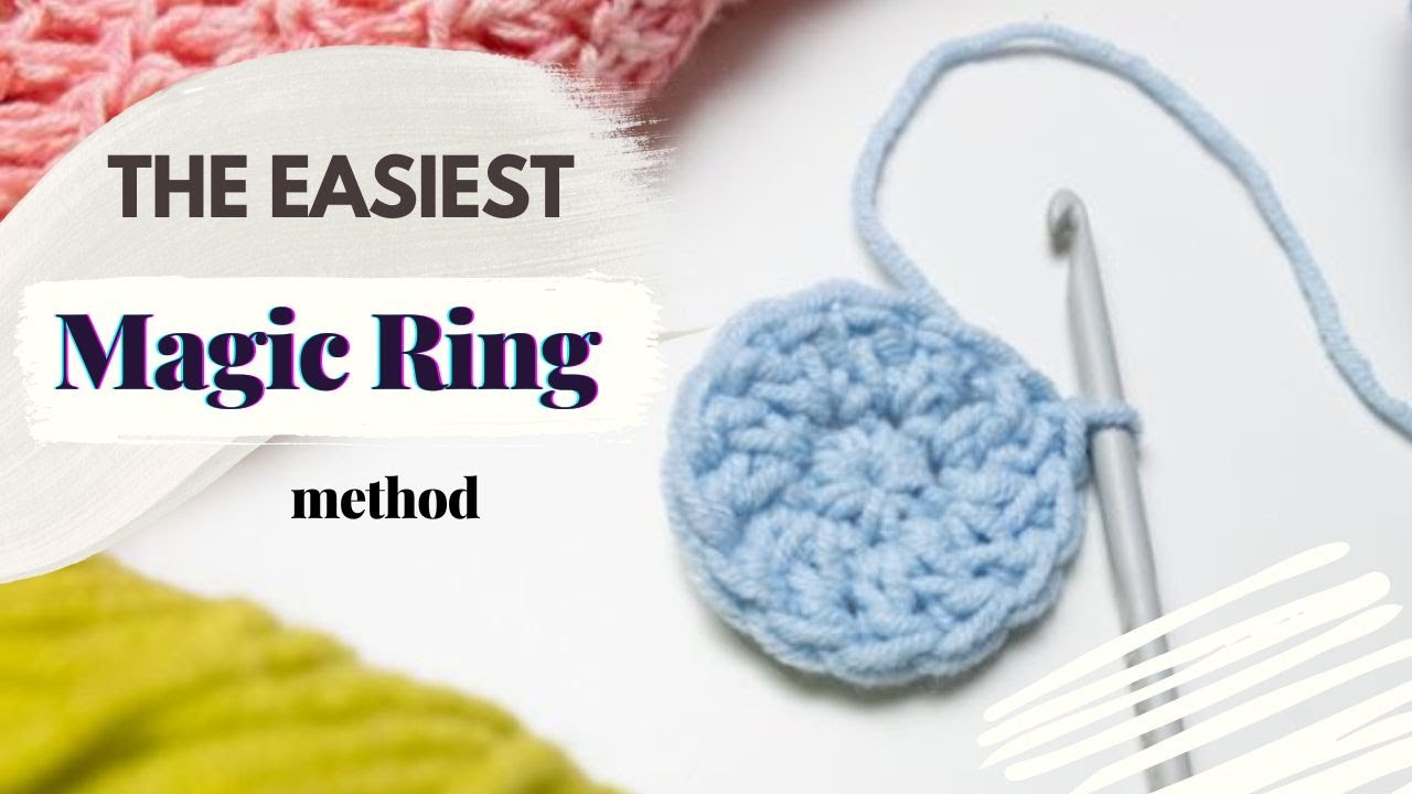 Magic Ring Crochet Pattern Tutorial The Double Magic Circle