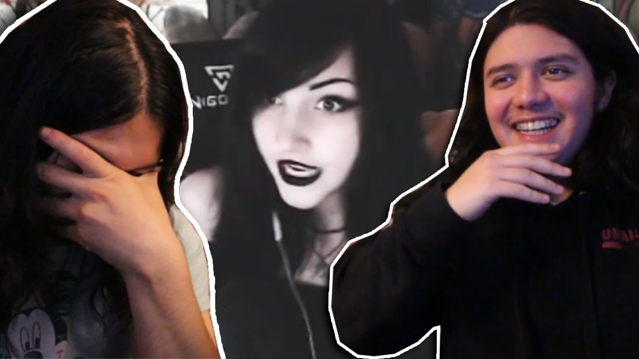 Packgod Vs Goth Egirl Reaction W Erikkufloresfc Youtube