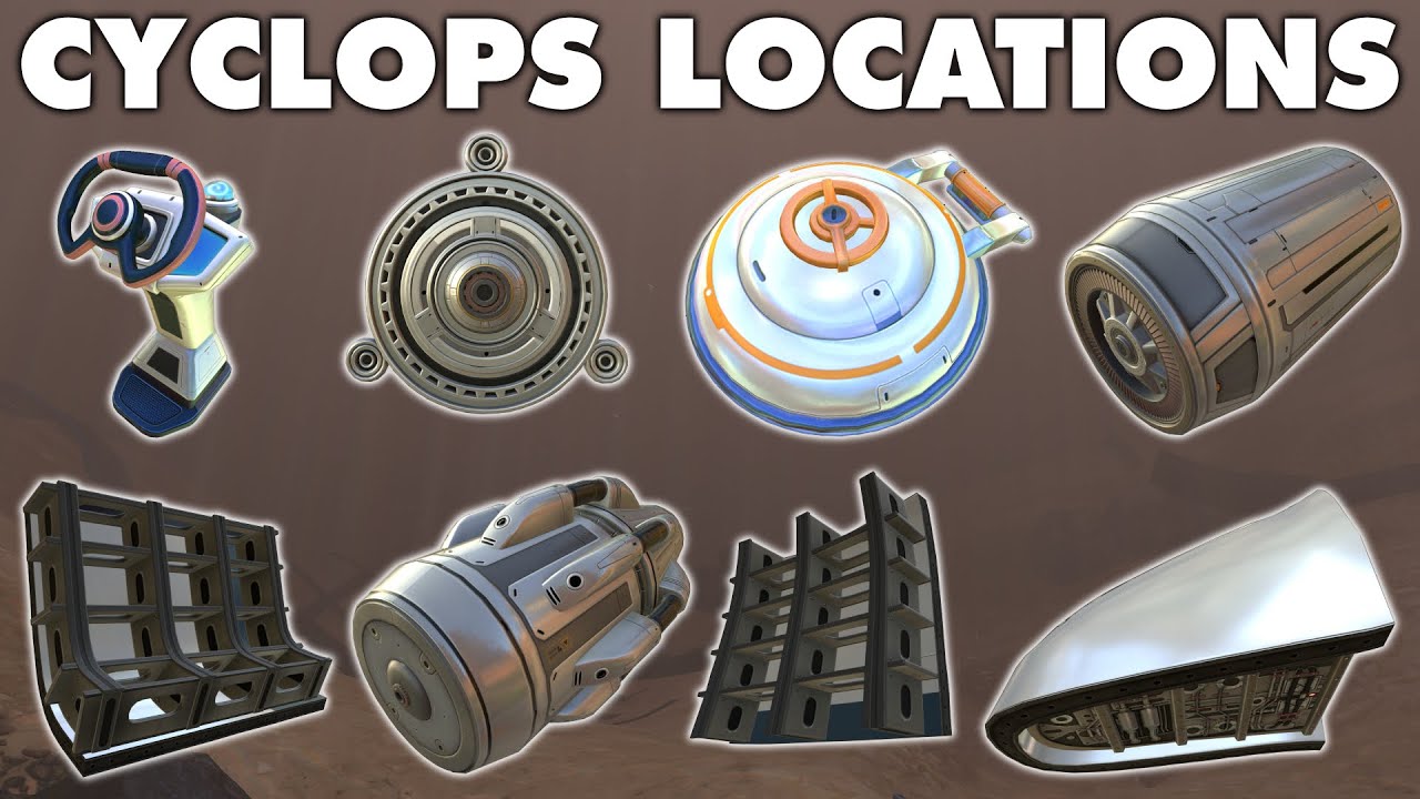 Where To Find All Cyclops Fragments Tutorial Cyclops Engine Hull