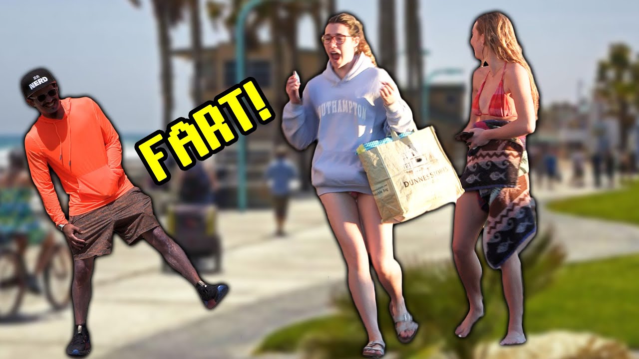 Funny Wet Fart Prank Beach Farts Youtube
