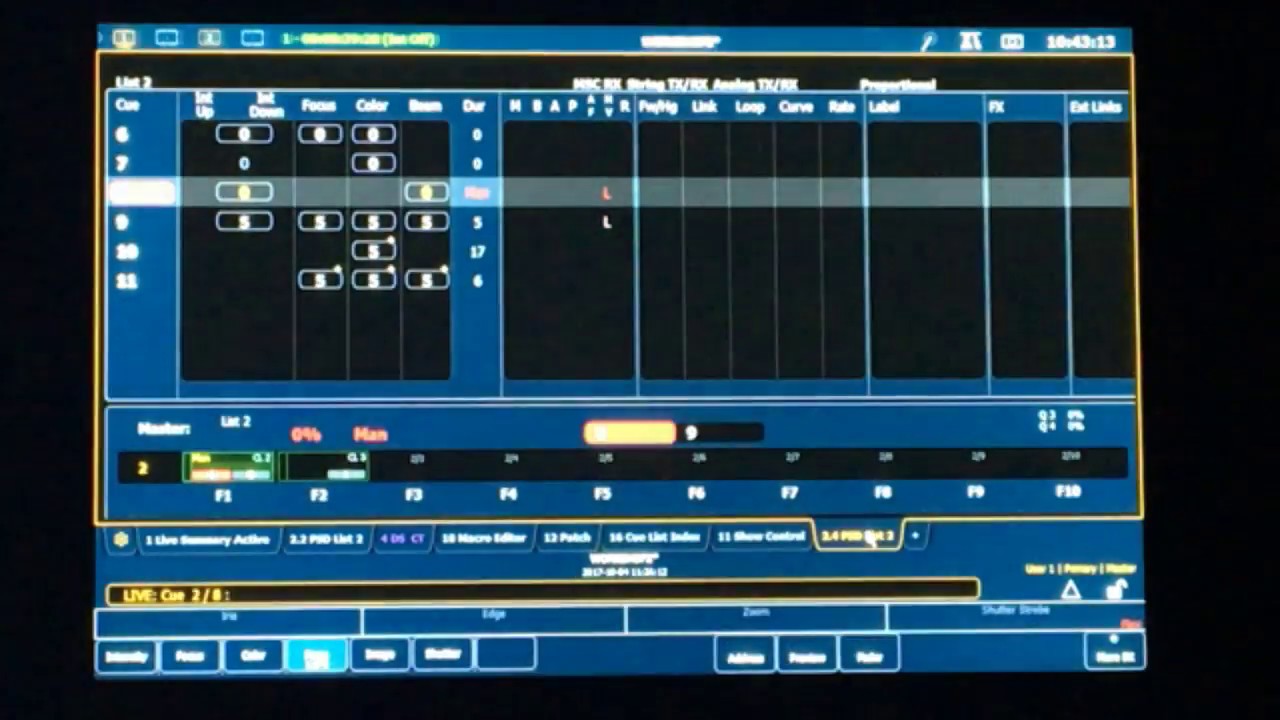 Timecode Etc Eos Youtube