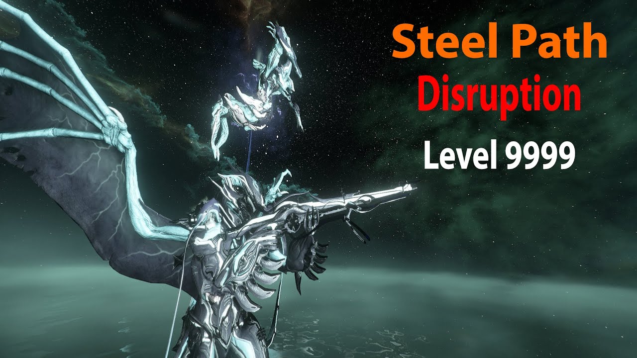 Warframe Steel Path Solo Disruption Cap Level 9999 Zephyr Prime