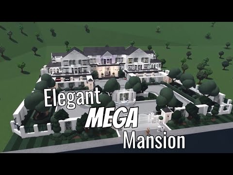 Bloxburg Elegant Mega Mansion Tour Youtube