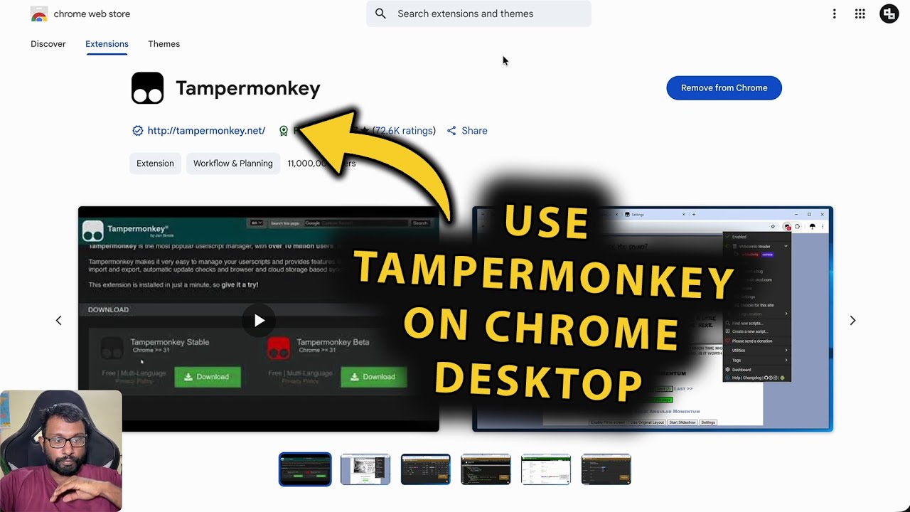 How To Install Use Tampermonkey On Google Chrome Desktop Browser
