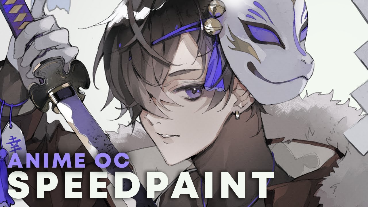 Oc Speedpaint 2021 Anime Character Illustration Clip Studio Paint