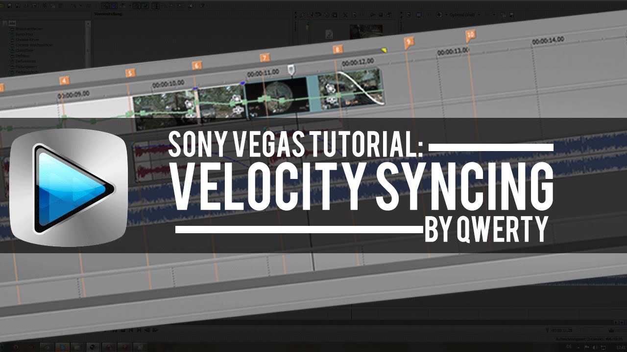 B3ng Qwerty Velocity Syncing Sony Vegas Tips Tutorial Youtube