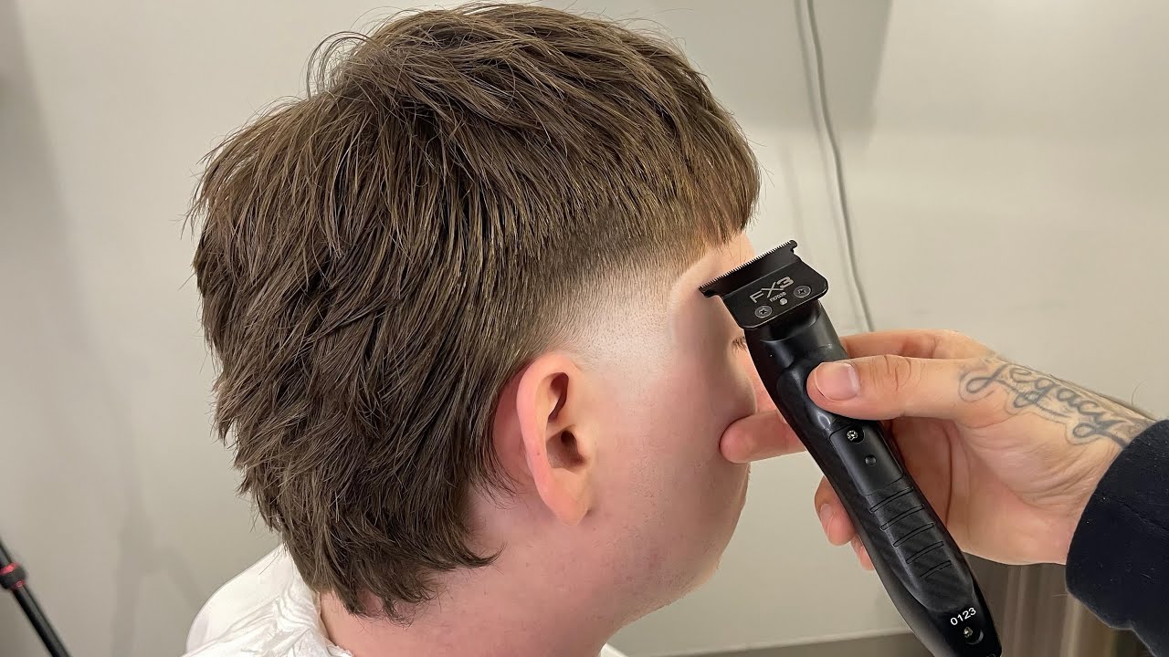 Textured Mullet Step By Step Barber Tutorial Youtube