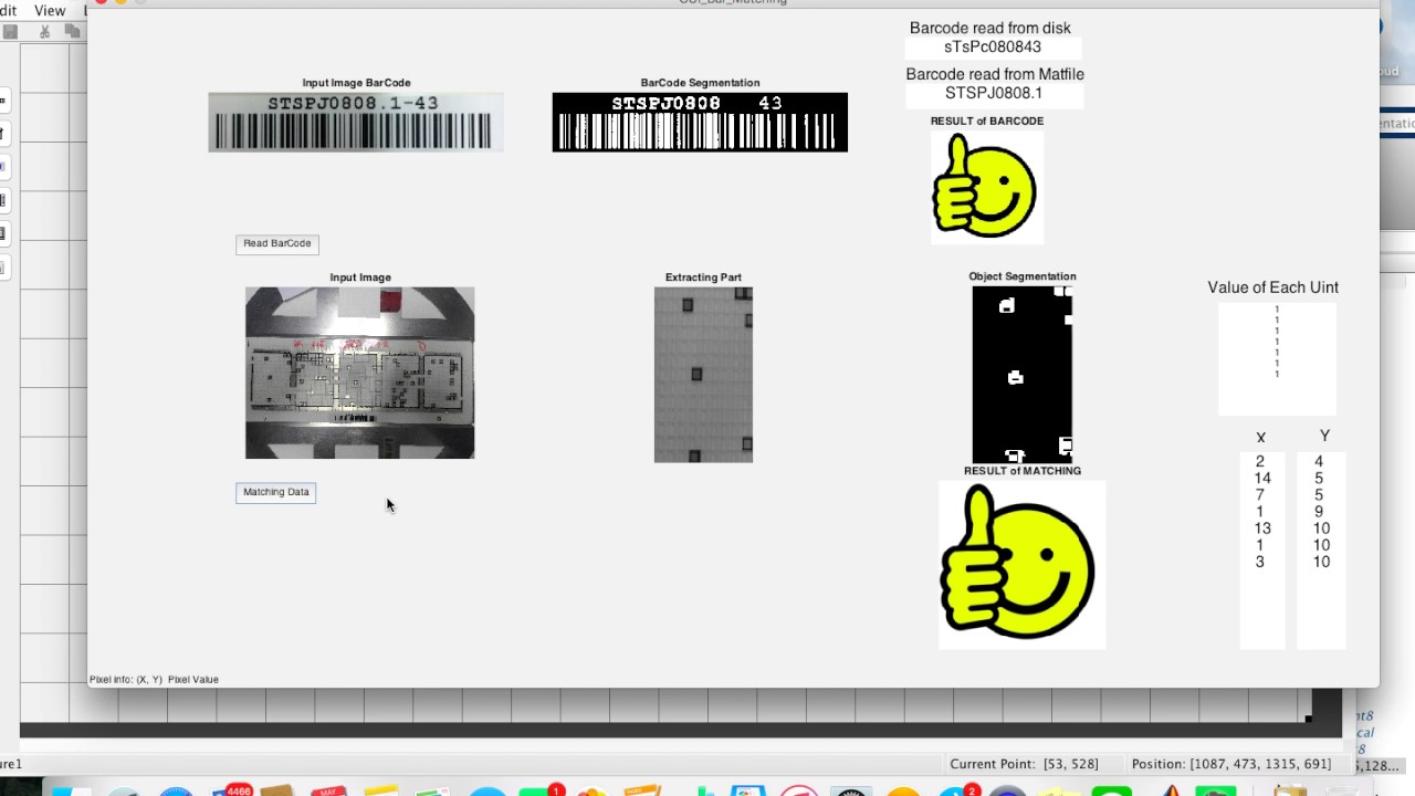 Barcode Reader With Matlab Youtube