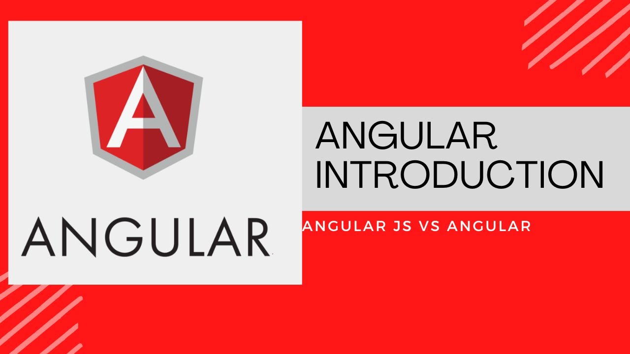 Angular Introduction Tamil Youtube