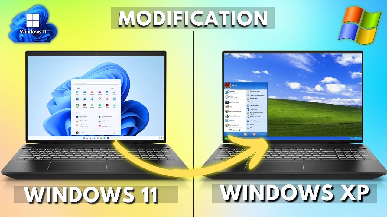 Make Windows 11 Looks Like Windows Xp Youtube