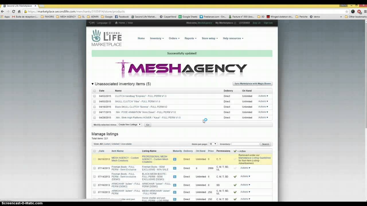 Second Life Uploading To Marketplace Youtube