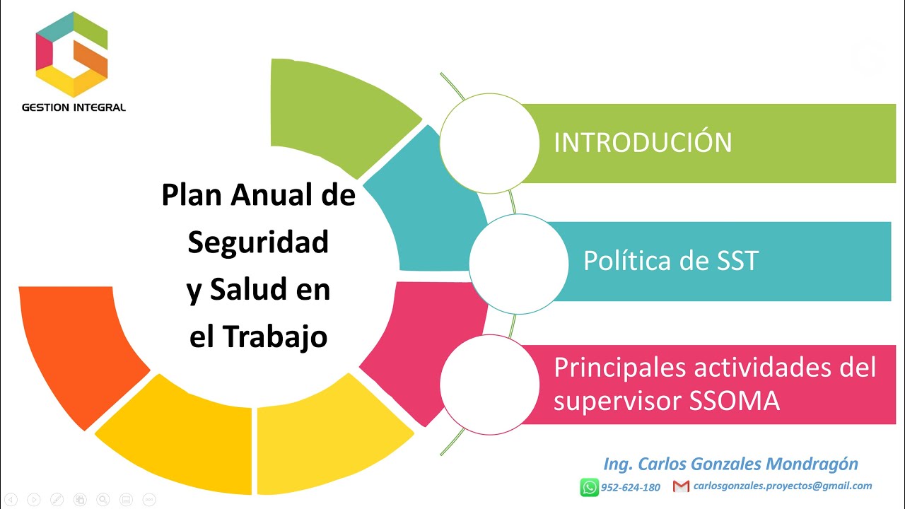 Plan De Seguridad Y Salud En El Trabajo En El Marco De La Ley N 29783