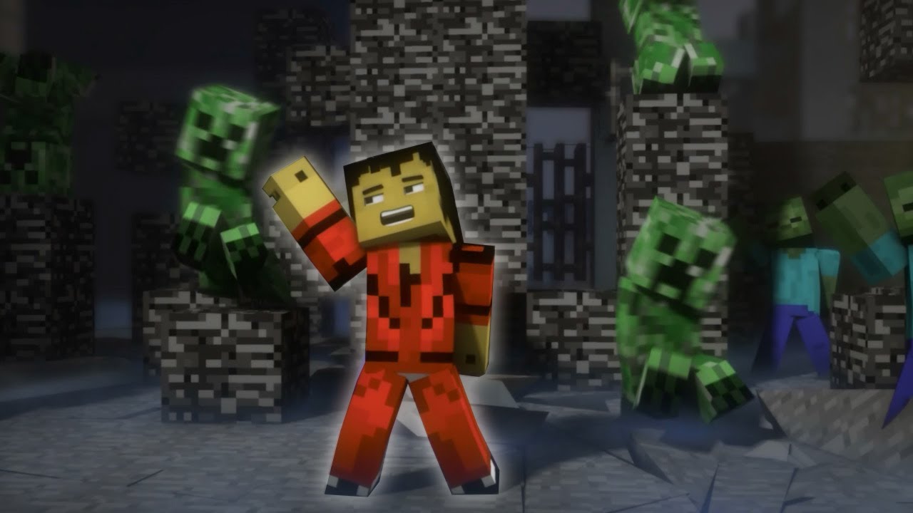 Creeper A Minecraft Parody Of Michael Jackson S Thriller Music