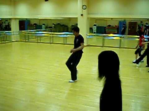 Basic Step Kick Ball Change Youtube