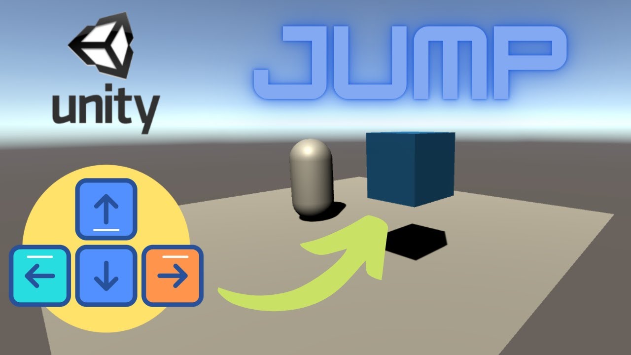 Unity Basic Movement 3d Tutorial For Beginners Simple Move Jump With