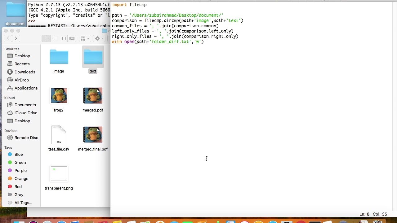 Generate Comparison Report Between Two Folders Using Python Youtube