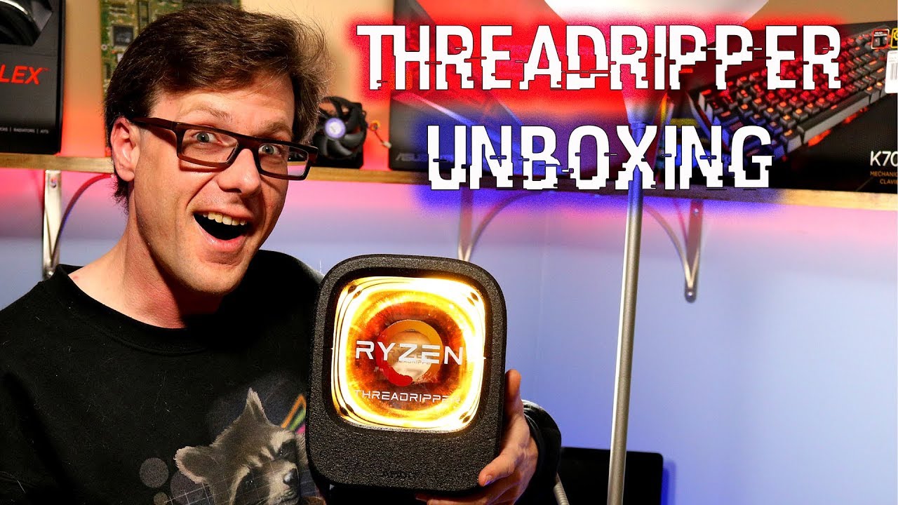 Amd Threadripper Unboxing Youtube