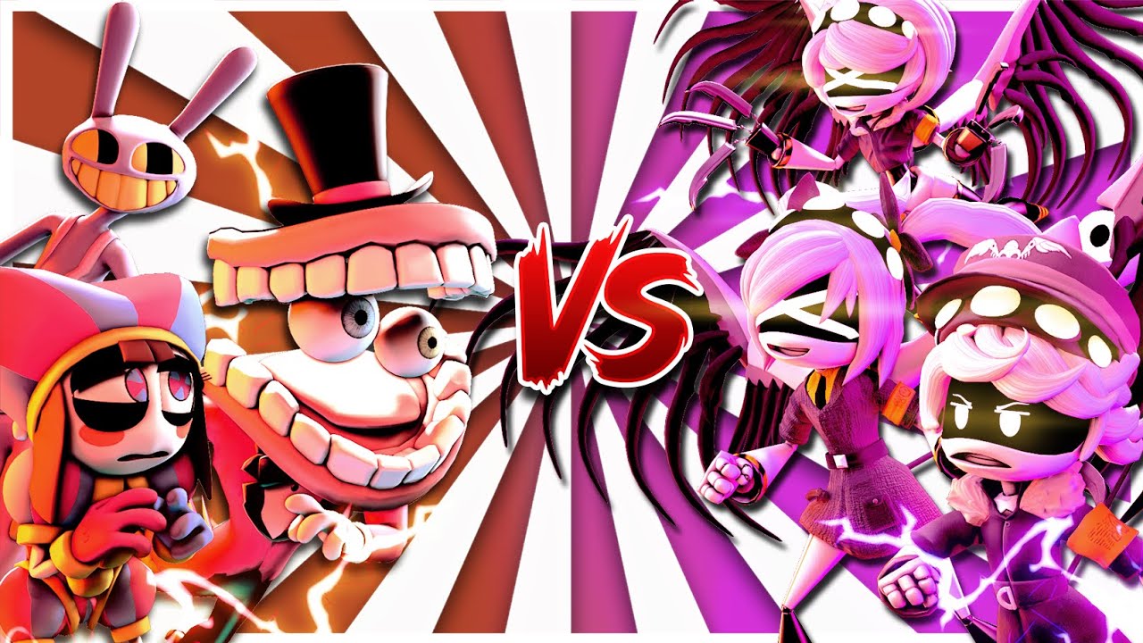 Sfm Murder Drones Vs The Amazing Digital Circus Youtube