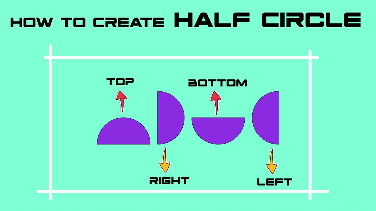 How To Make A Circle Using Css At Phillip Dorsey Blog