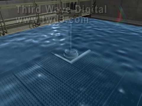 Third Wave Digital S Loading Spent Fuel Assemblies 3d Model Animation