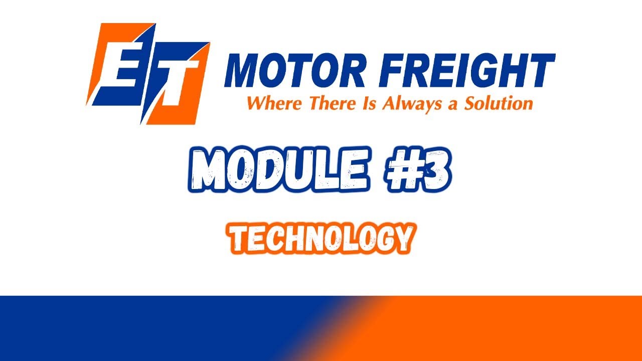 Dispatch Training Module 3 Technology Youtube