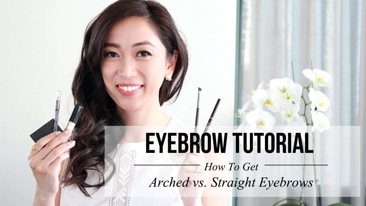 Eyebrow Tutorial Arched Straight Eyebrows Lookmazing Youtube