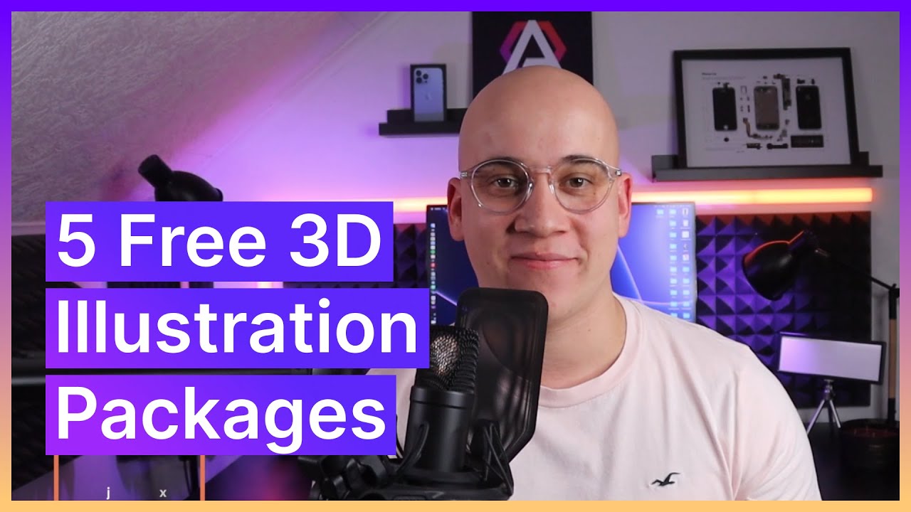 5 Free 3d Illustration Packages Youtube