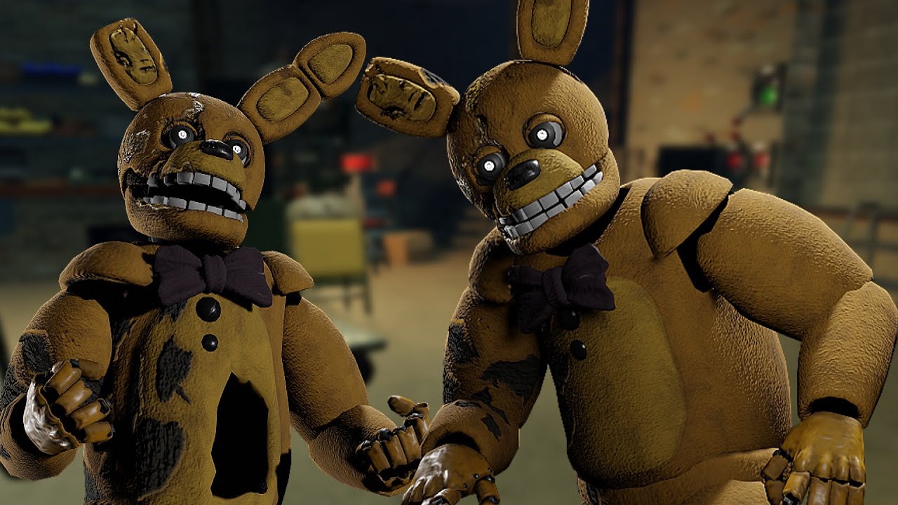 Yellow Rabbit Springlock Failure In Roblox Fnaf Movie Rp Youtube