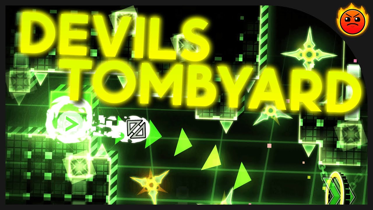 Devils Tombyard By J735 Daily 1780 Geometry Dash Youtube
