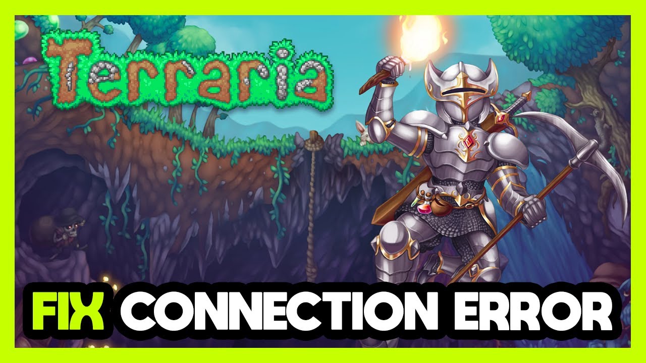 How To Fix Terraria Connection Server Error Youtube