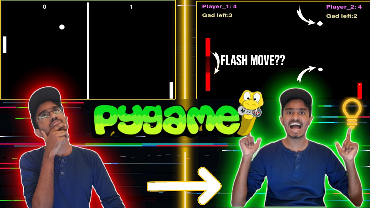 Pong Pygame Tutorial At Erwin Marlatt Blog