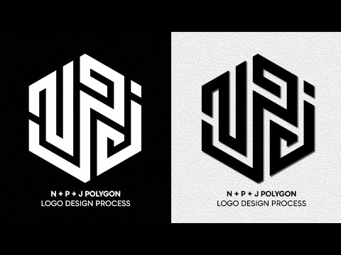 Polygon Logo Design In Illustrator Adobe Illustrator Tutorial