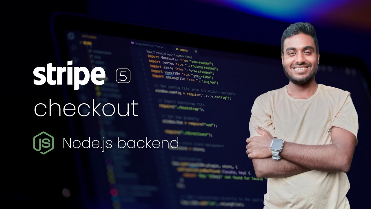 Stripe Checkout Node Js Backend Stripe For Developers Youtube