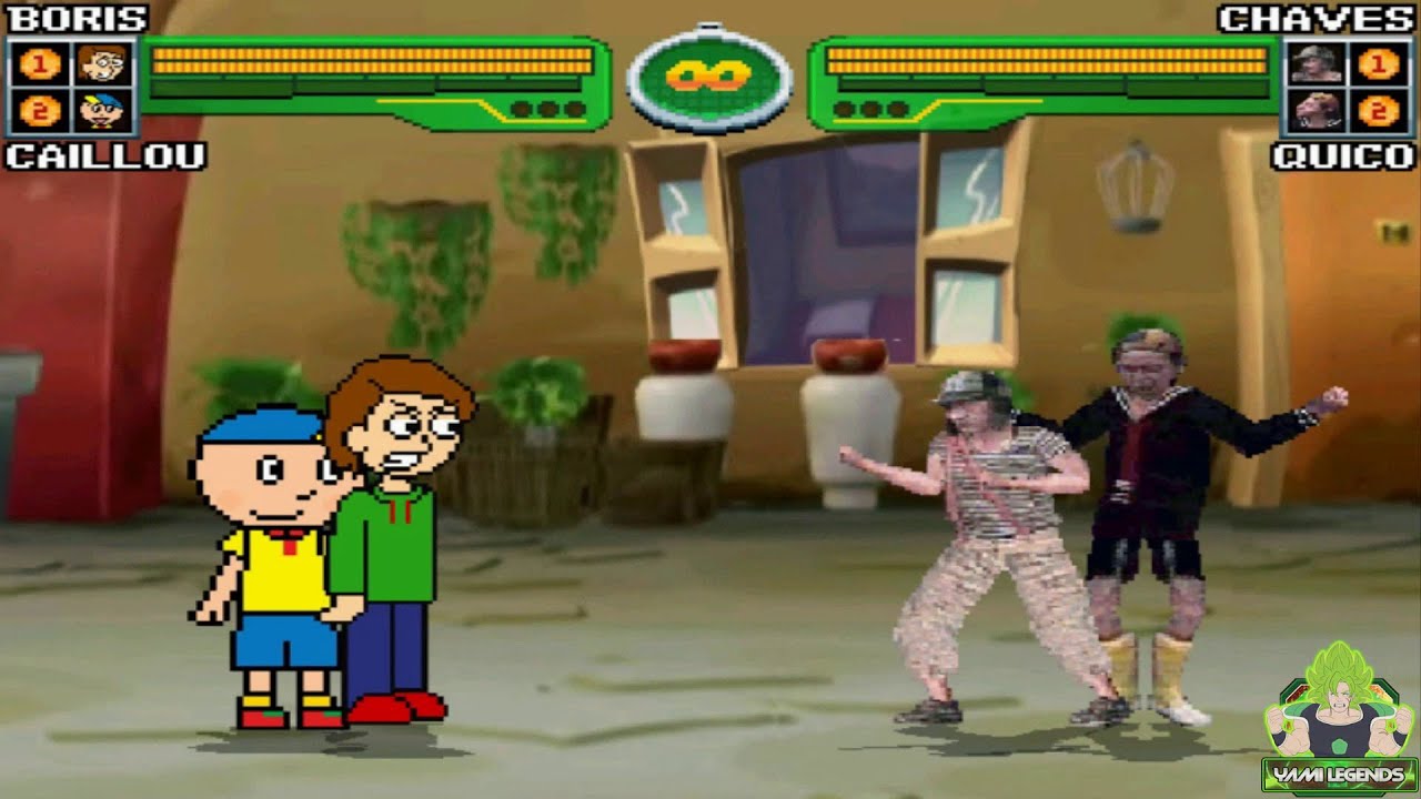 M U G E N Battles Boris Anderson Caillou Vs Chavo Quico Youtube