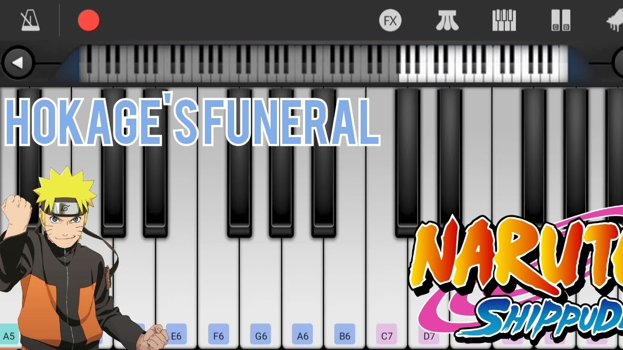 Hokage S Funeral Soundtrack Naruto Shippuden Piano Cover Youtube