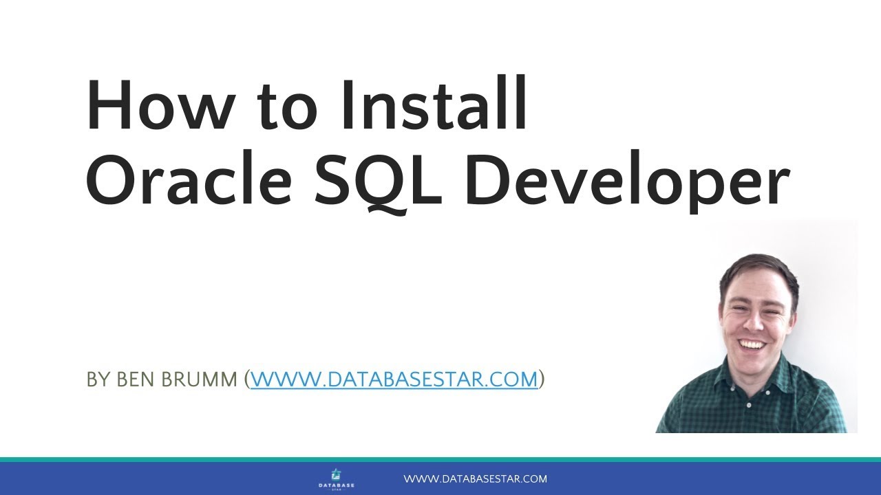 How To Install Oracle Sql Developer Youtube