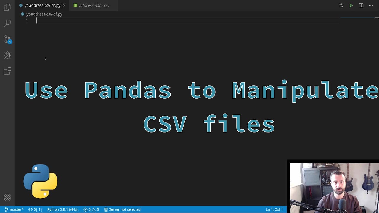 Python Csv Files With Pandas Youtube