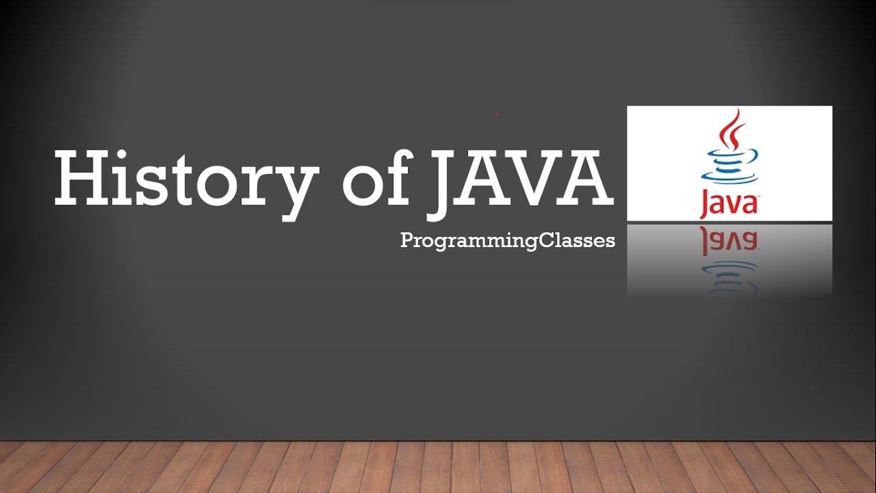 History Of Java Youtube