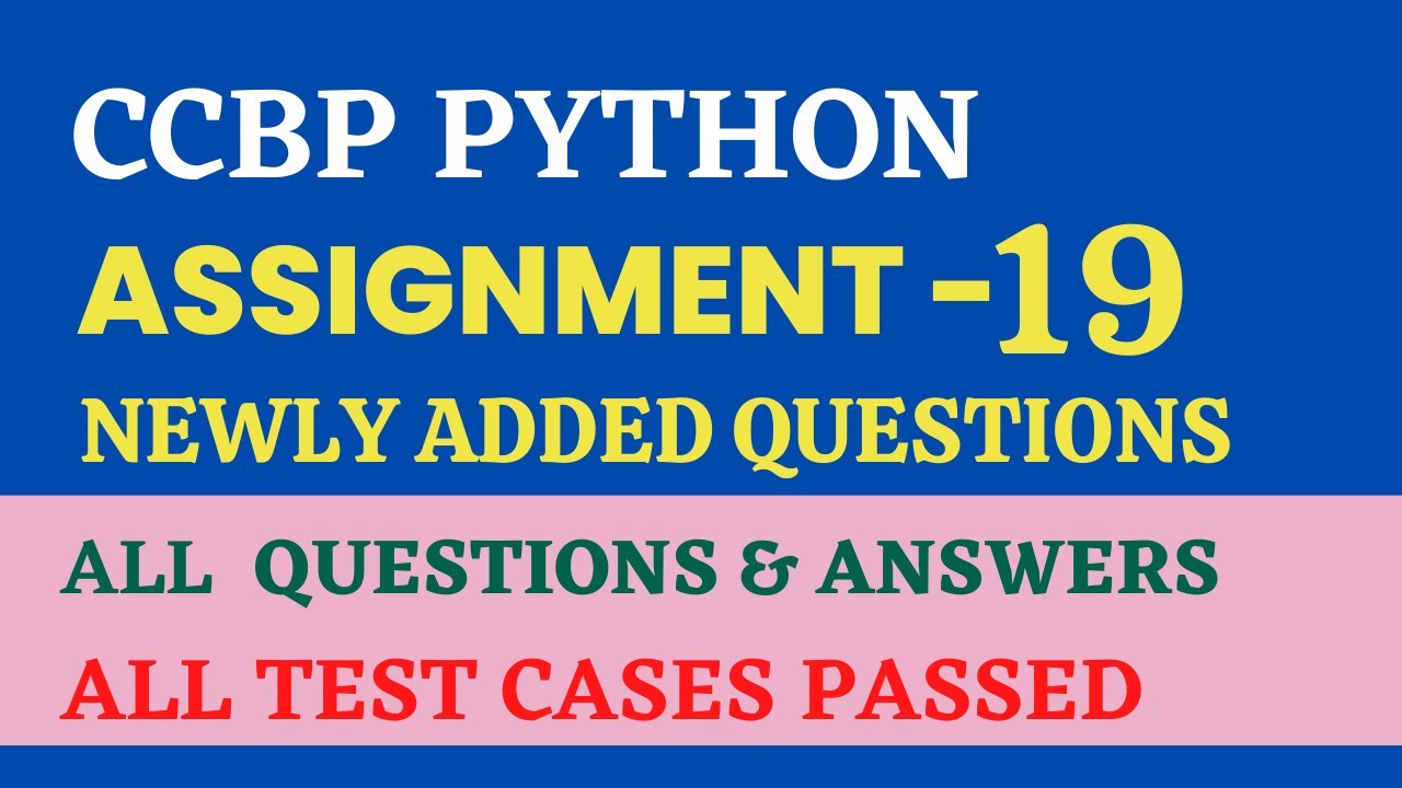 Assignment 19 Comparing Strings Naming Variables Python Ccbp