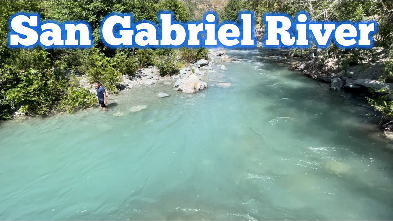 The Rock Pools Of The San Gabriel River Near Azusa California Youtube