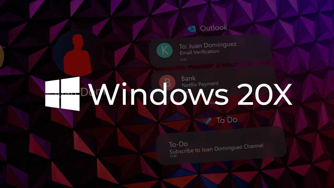 Introducing Windows 20x Concept Youtube
