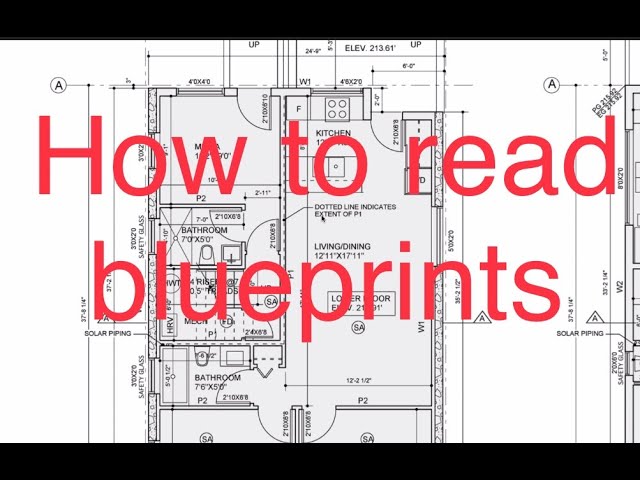 Reading Blueprints House